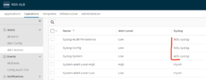 NSX-ALB: Aria Operations for Logs as a syslog over TLS